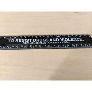 D.A.R.E | Other | D Are To Resist Drugs And Violence Ruler | Poshmark